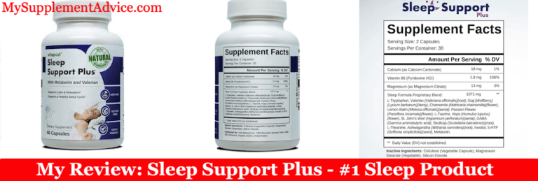 My Review: Sleep Support Plus (2025) - Best Sleep Aid - Supplementox