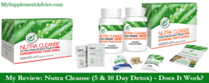 My Review: Nutra Cleanse (5 & 10 Day Detox) - Does It Work? - Supplementox