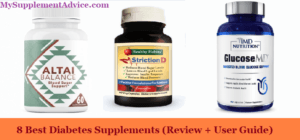 9 Best Diabetes Supplements (Review + User Guide) - Supplementox