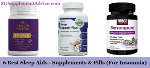 6 Best Sleep Aids - Supplements & Pills (For Insomnia) - Supplementox